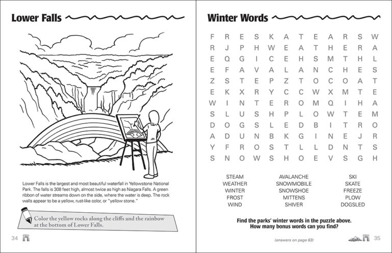 Yellowstone & Grand Teton Activity Book - AdventureKEEN Shop