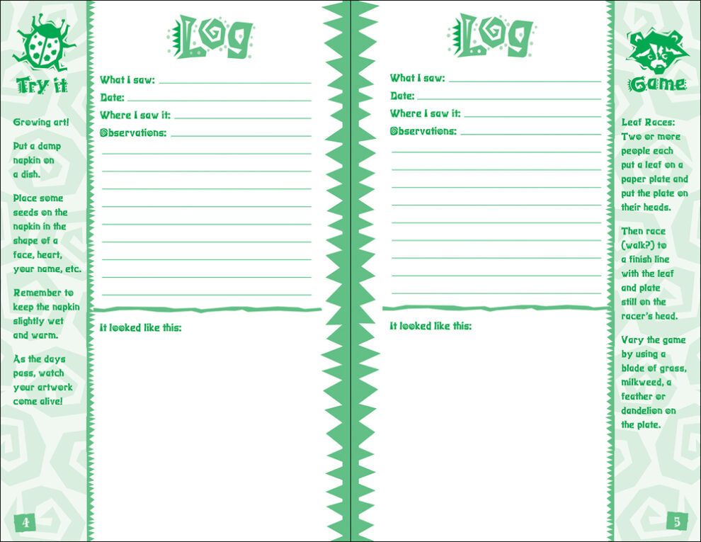 Nature Log Kids - AdventureKEEN Shop