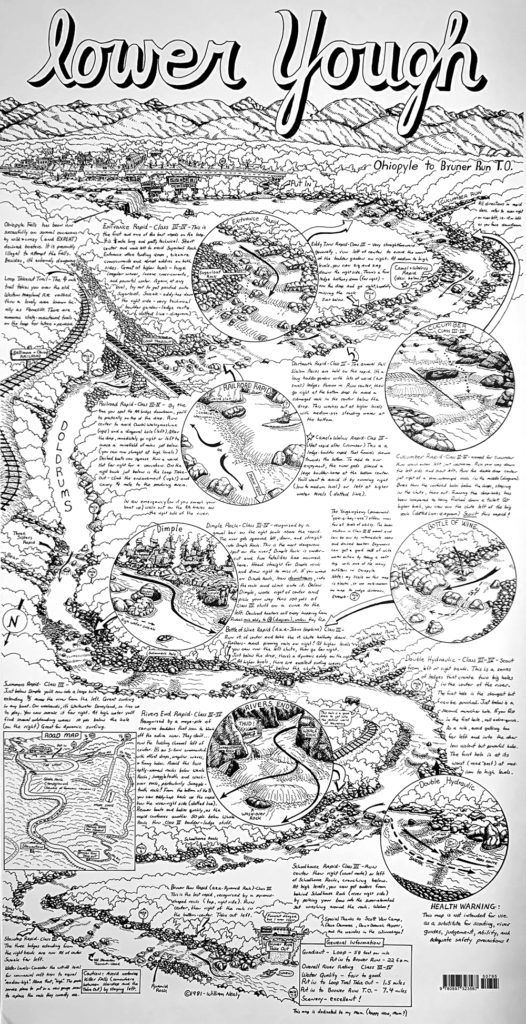 River Map: Lower Youghiogheny River - AdventureKEEN Shop