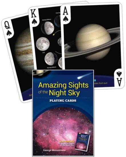 Amazing Sights of the Night Sky Playing Cards - AdventureKEEN Shop