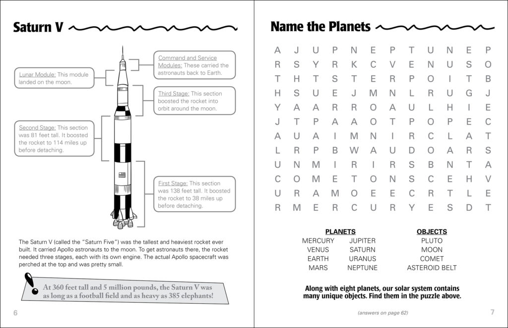 Outer Space Activity Book - AdventureKEEN Shop