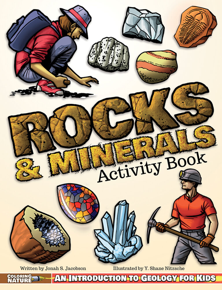 Rocks & Minerals Activity Book - AdventureKEEN Shop