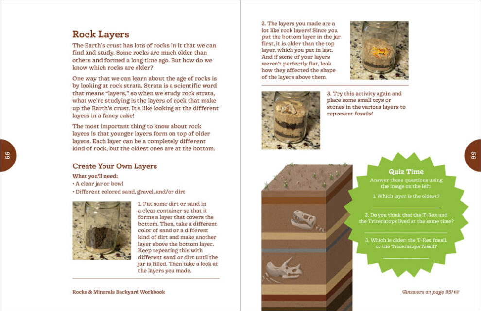 Rocks & Minerals Backyard Workbook - AdventureKEEN Shop