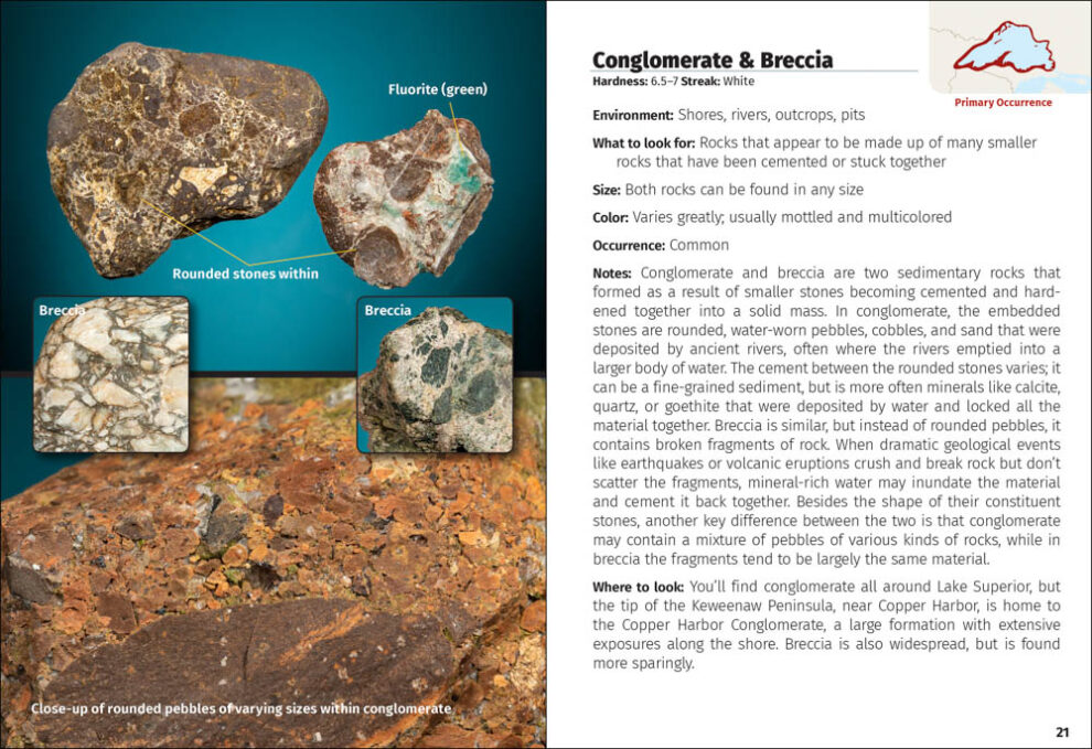 Lake Superior Rocks & Minerals Field Guide - AdventureKEEN Shop